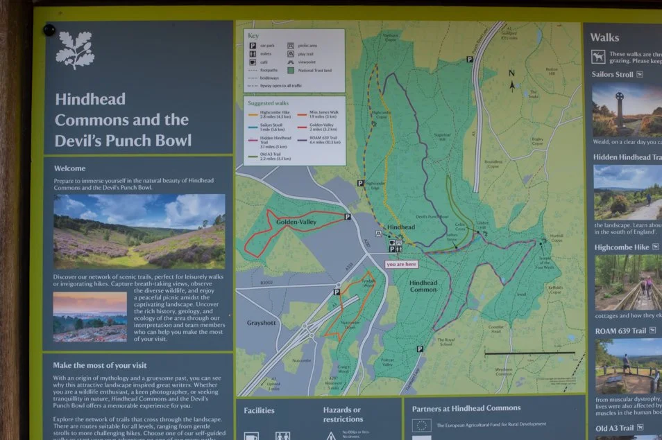 Infrastructure- Devils Punchbowl- Hindhead Common-Surrey. — Edgeland ...