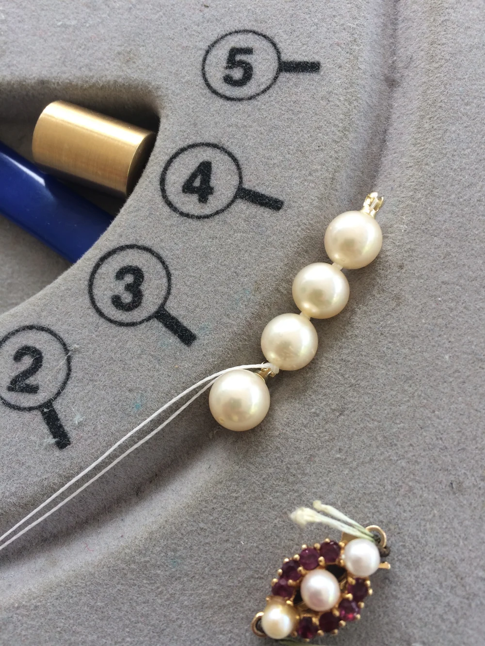 Blogging pearl restringing, hand crafted clasps, statement necklaces ...