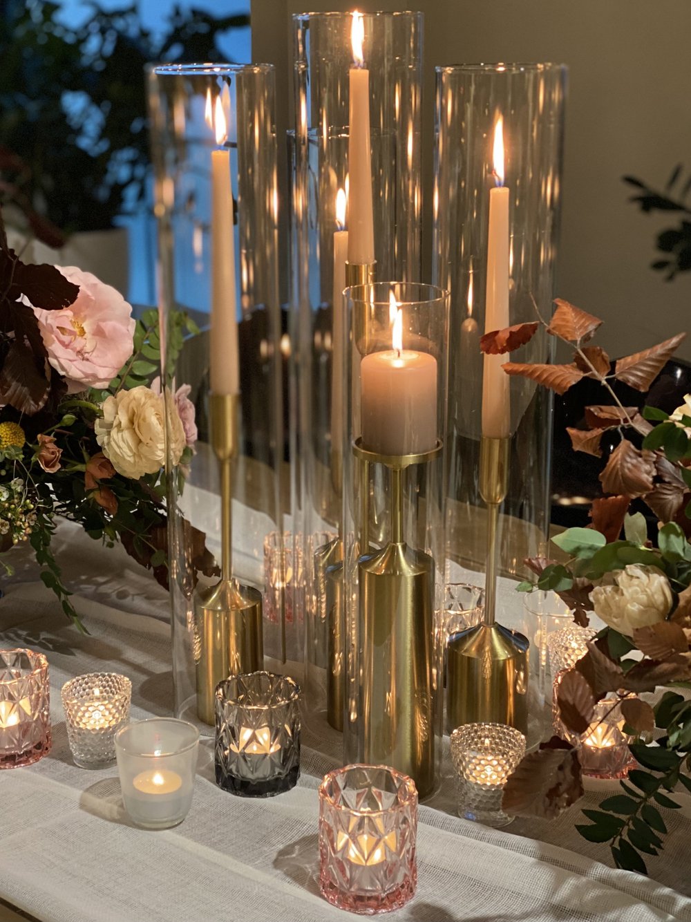 Event Candle Rentals — {feather + oak}