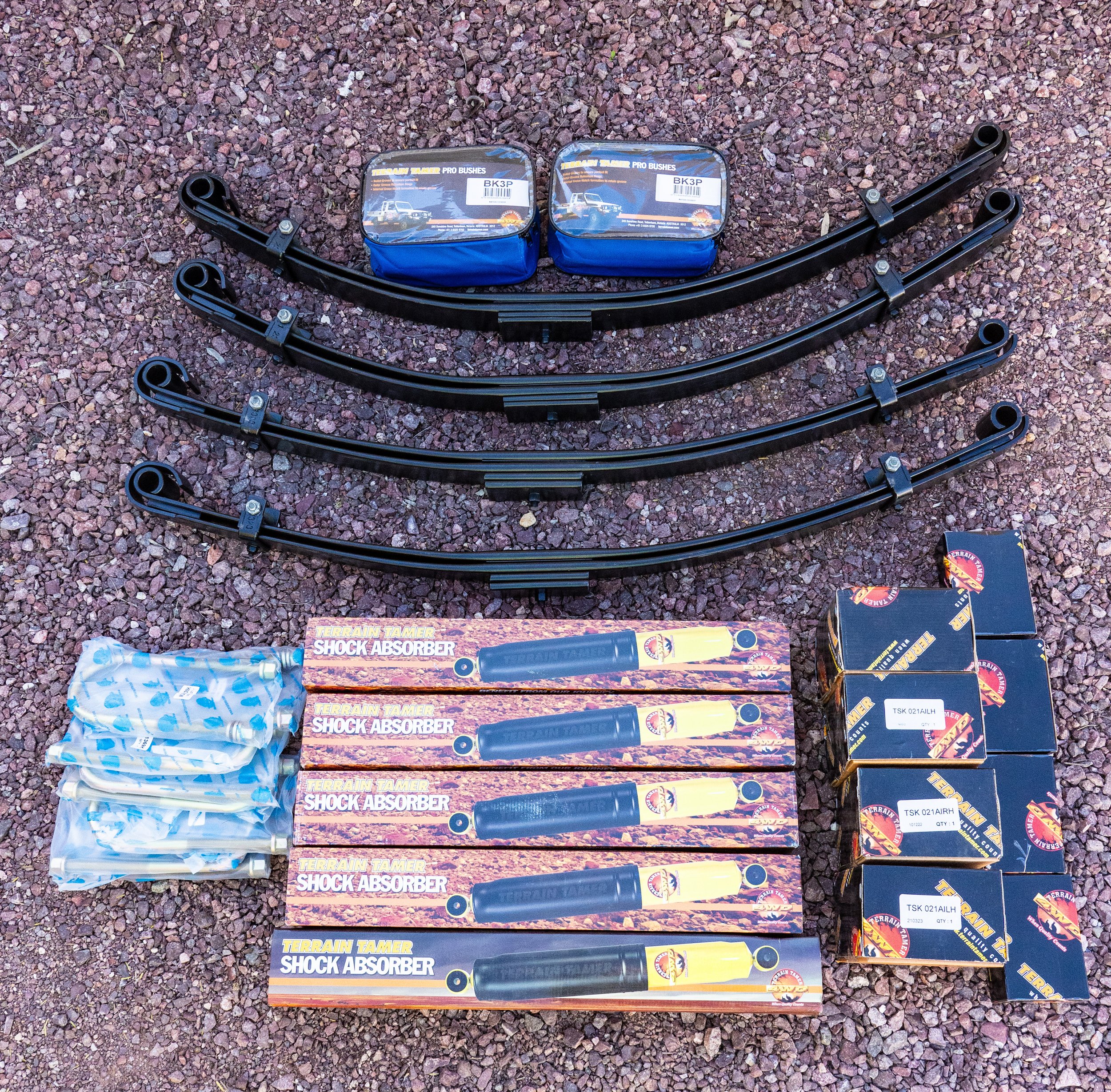 Terrain Tamer parabolic springs for the FJ40 — Exploring Overland