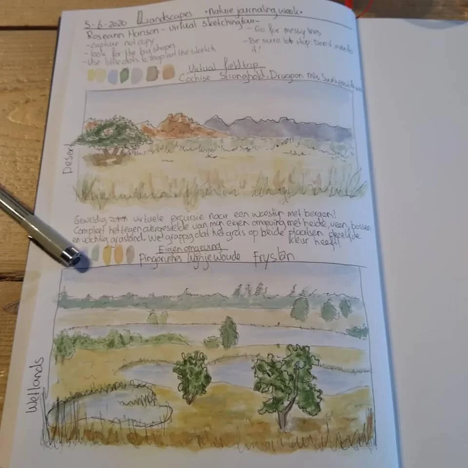 International Journaling Week - Landscapes — Exploring Overland