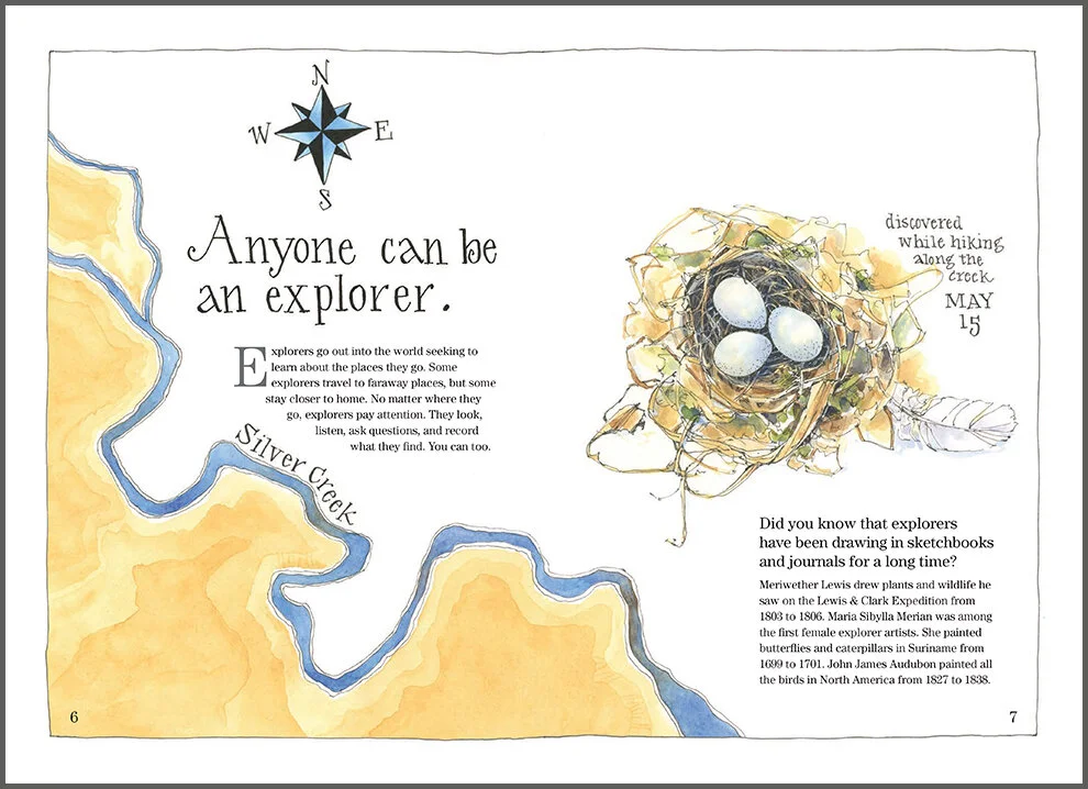 Book review: The Nature Explorer's Sketchbook — Exploring Overland