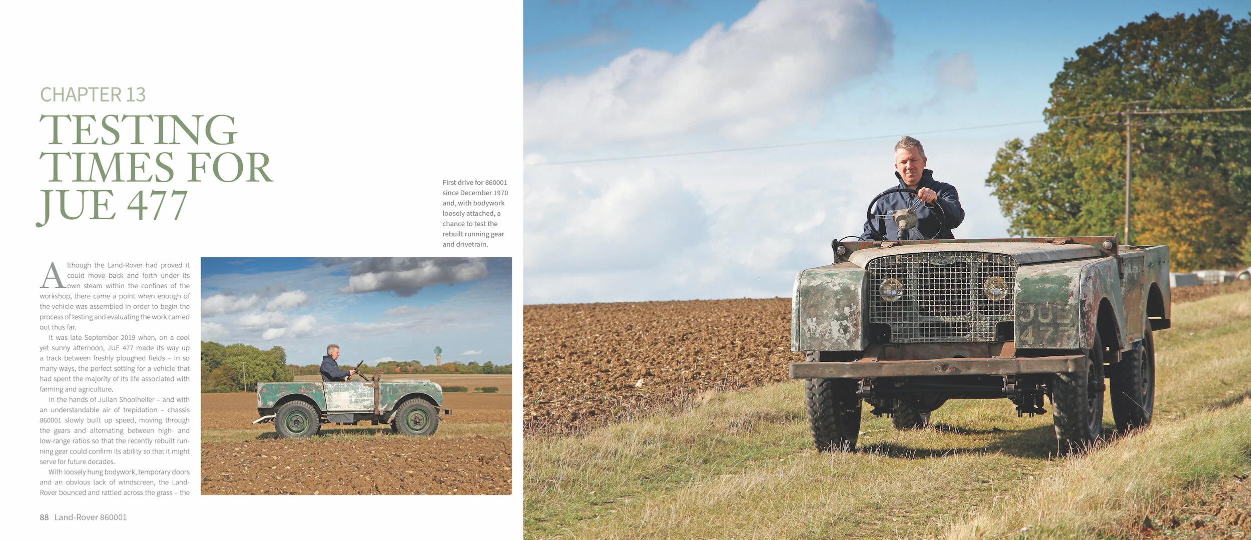 The saga of JUE 477 — Exploring Overland