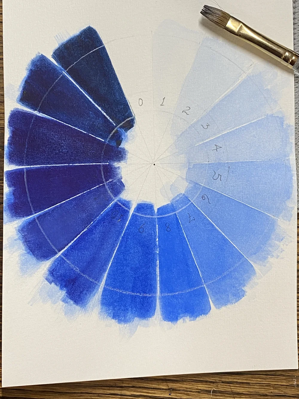 Making a cyanometer to measure sky moisture through color — Exploring ...