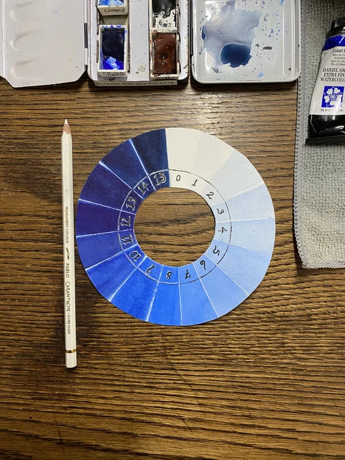 Making a cyanometer to measure sky moisture through color — Exploring ...