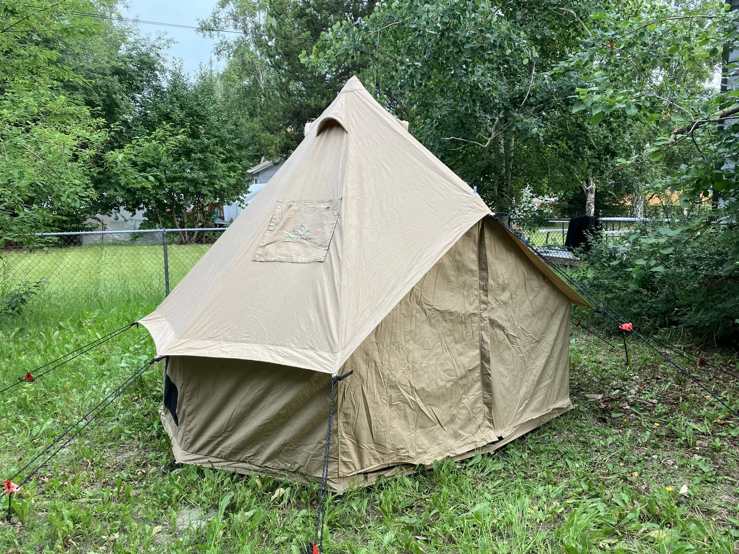 White Duck's Regatta bell tent—affordable, roomy, and stylish too ...
