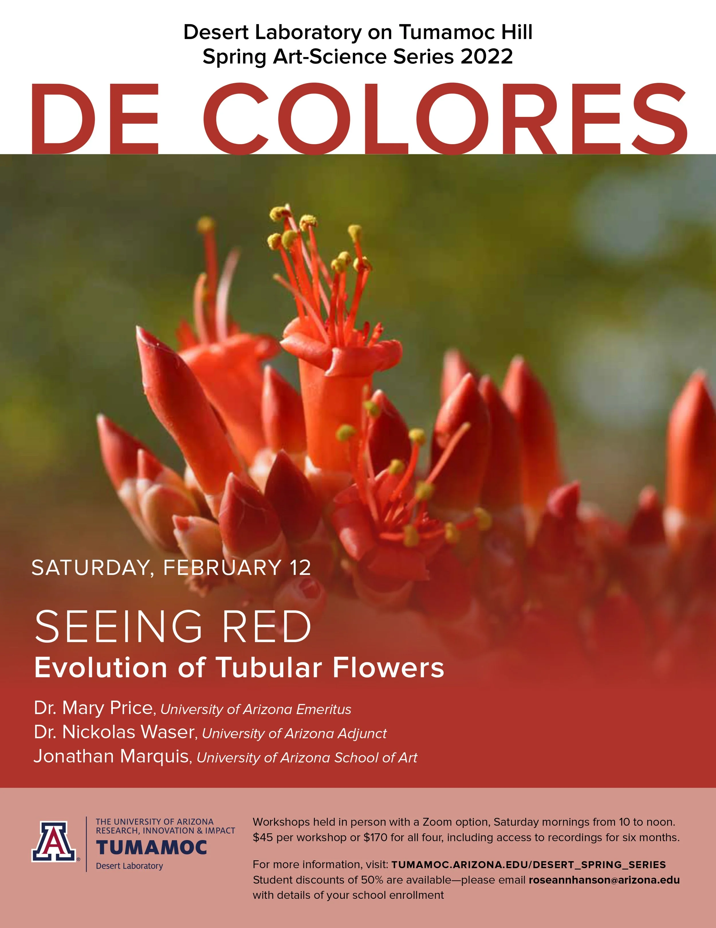 Seeing Red: Evolution of Tubular Flowers - Feb. 12 — Exploring Overland