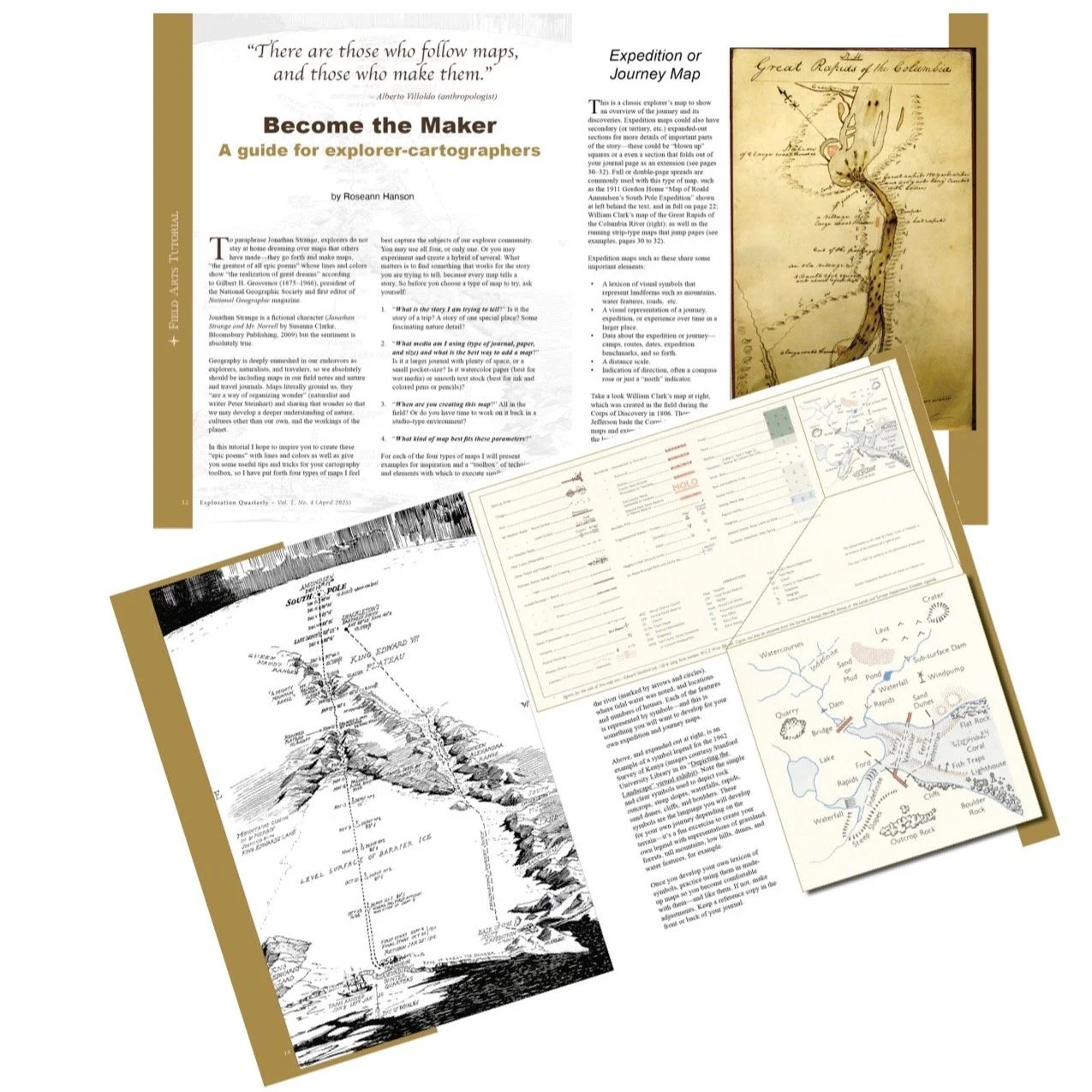 Cartography for Field Journals — Exploring Overland