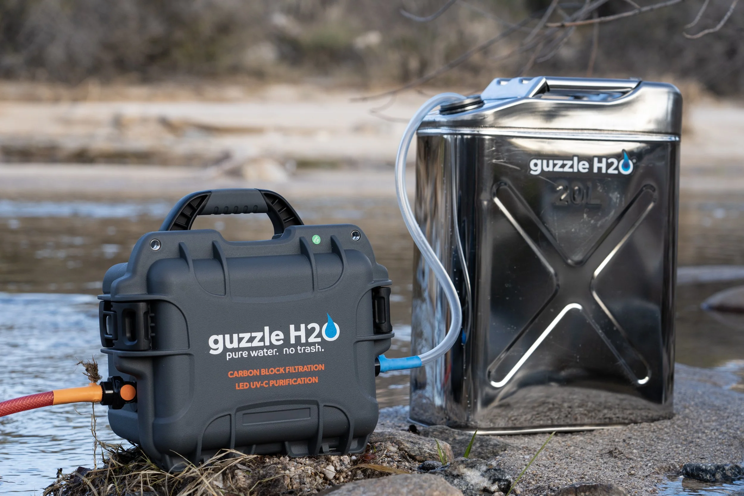 The Guzzle H2O Stream: One purifier to rule them all? — Exploring Overland