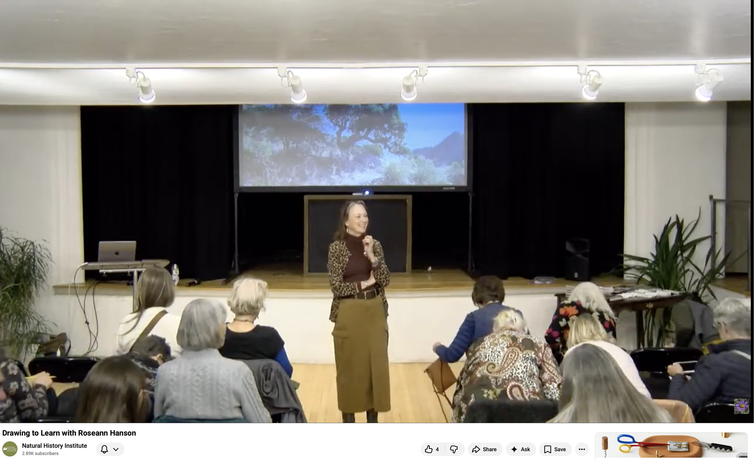 Drawing to Learn Talk—Natural History Institute — Exploring Overland