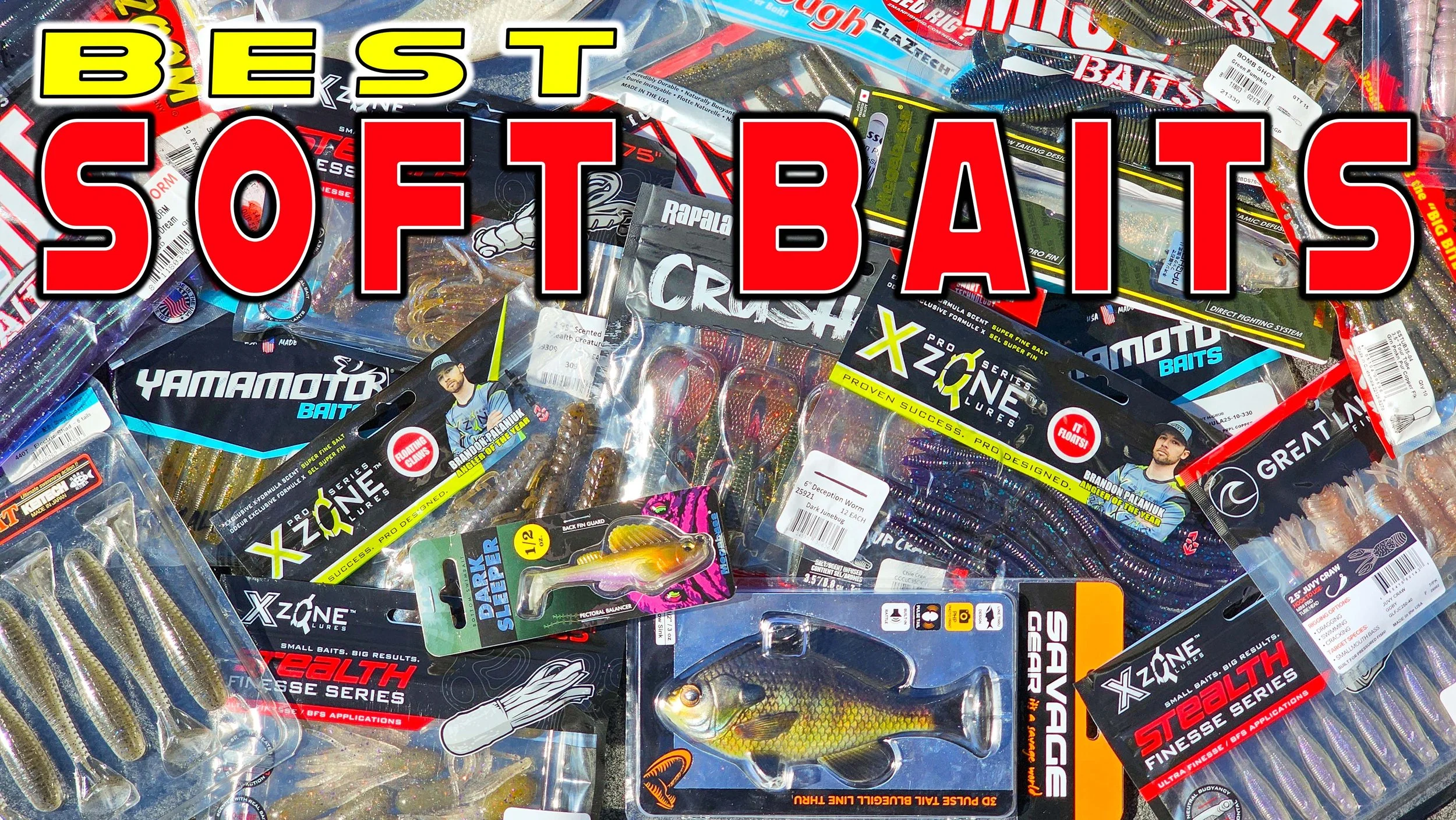 The Best Soft Baits For Spring Bass Fishing! (Worms, Creatures, Craws, Swimbaits) — Tactical ...