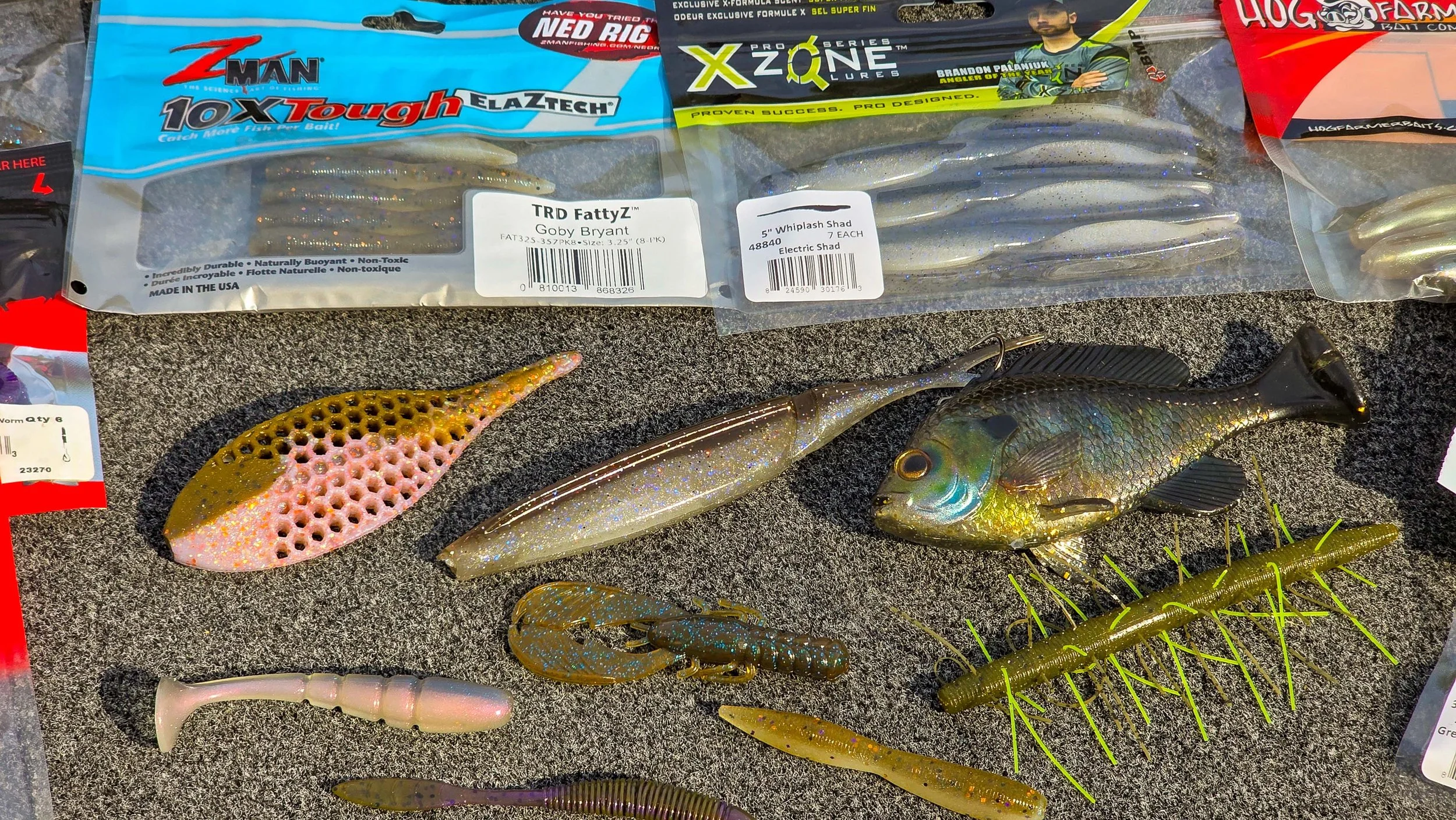 Best Soft Baits For Bass Fishing: Worms, Creatures, Craws, Swimbaits ...