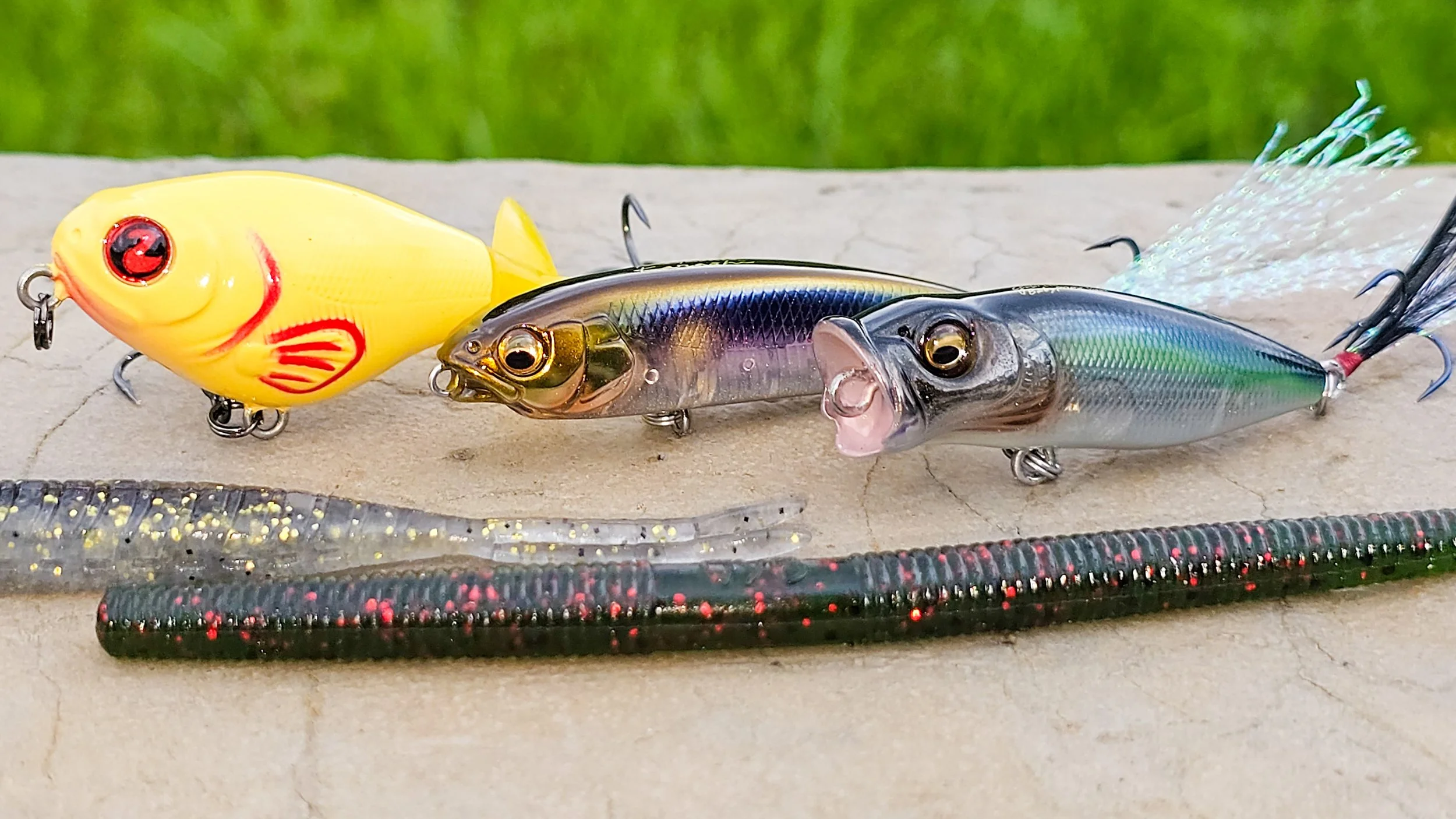 Bait Finesse Tricks For Spring And Summer Bass Fishing! ( Karashi, Popper, Soft Jerkbait ...