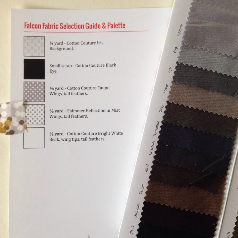 Forest Abstractions Quilt Along - The Falcon — Violet Craft