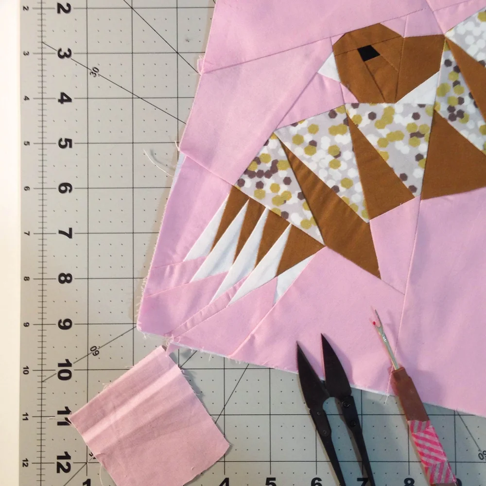 Forest Abstractions Quilt Along - Fixing A Block Tutorial — Violet Craft