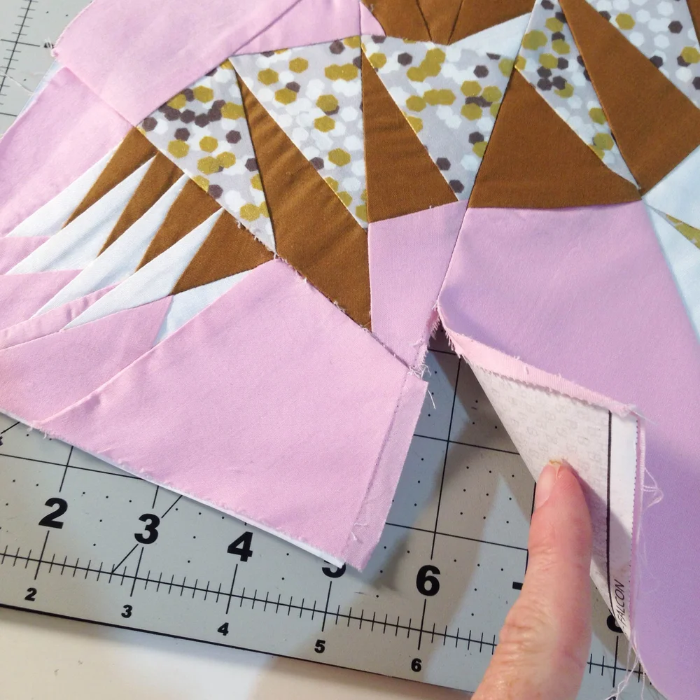 Forest Abstractions Quilt Along - Fixing A Block Tutorial — Violet Craft