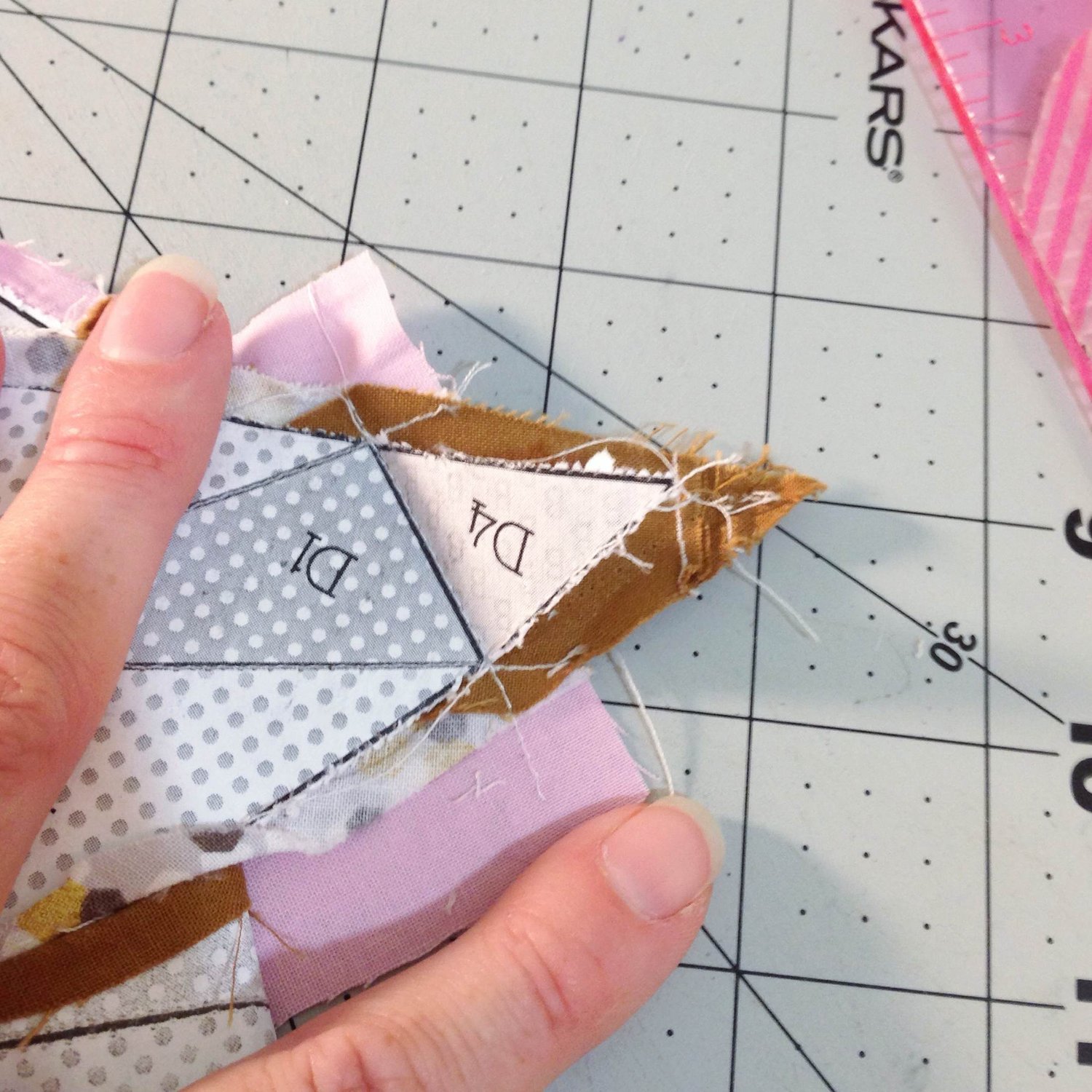 Forest Abstractions Quilt Along - Fixing A Block Tutorial — Violet Craft