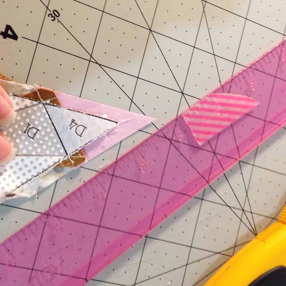 Forest Abstractions Quilt Along - Fixing A Block Tutorial — Violet Craft