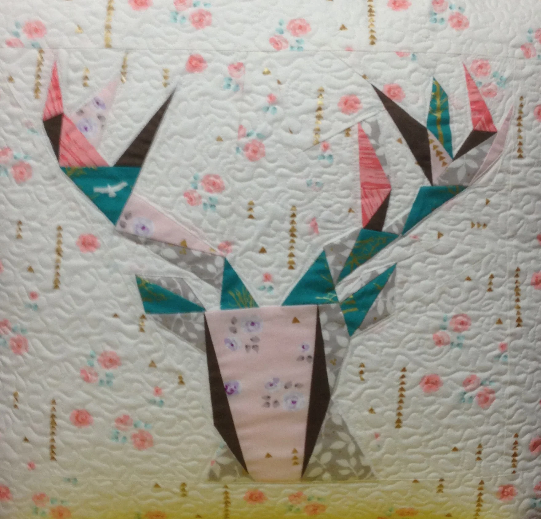 Picking a Palette using Forest Abstractions: The Stag — Violet Craft