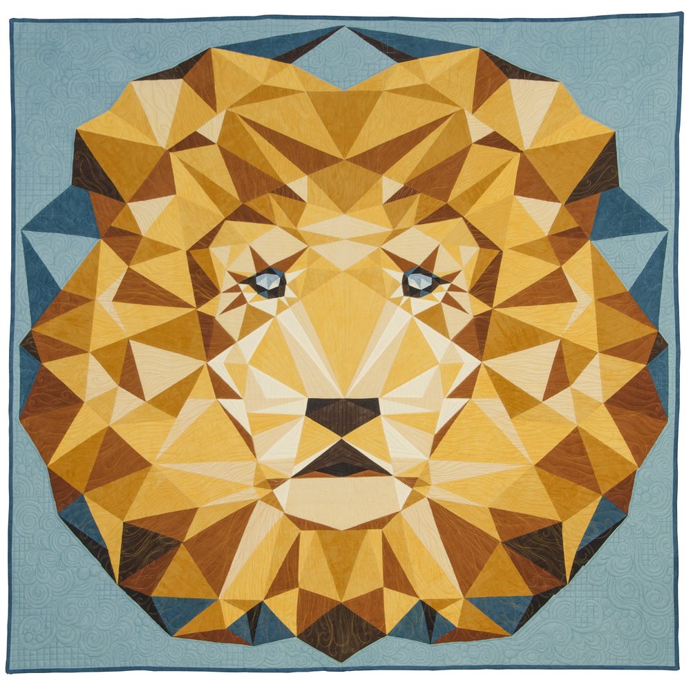 Jungle Abstractions: The Lion — Violet Craft