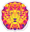 Jungle Abstractions: The Lion — Violet Craft