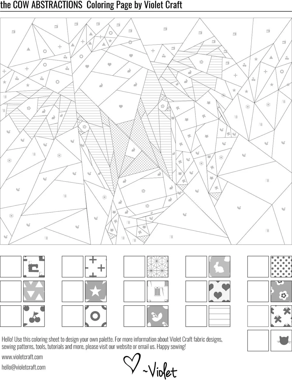 Coloring Pages — Violet Craft