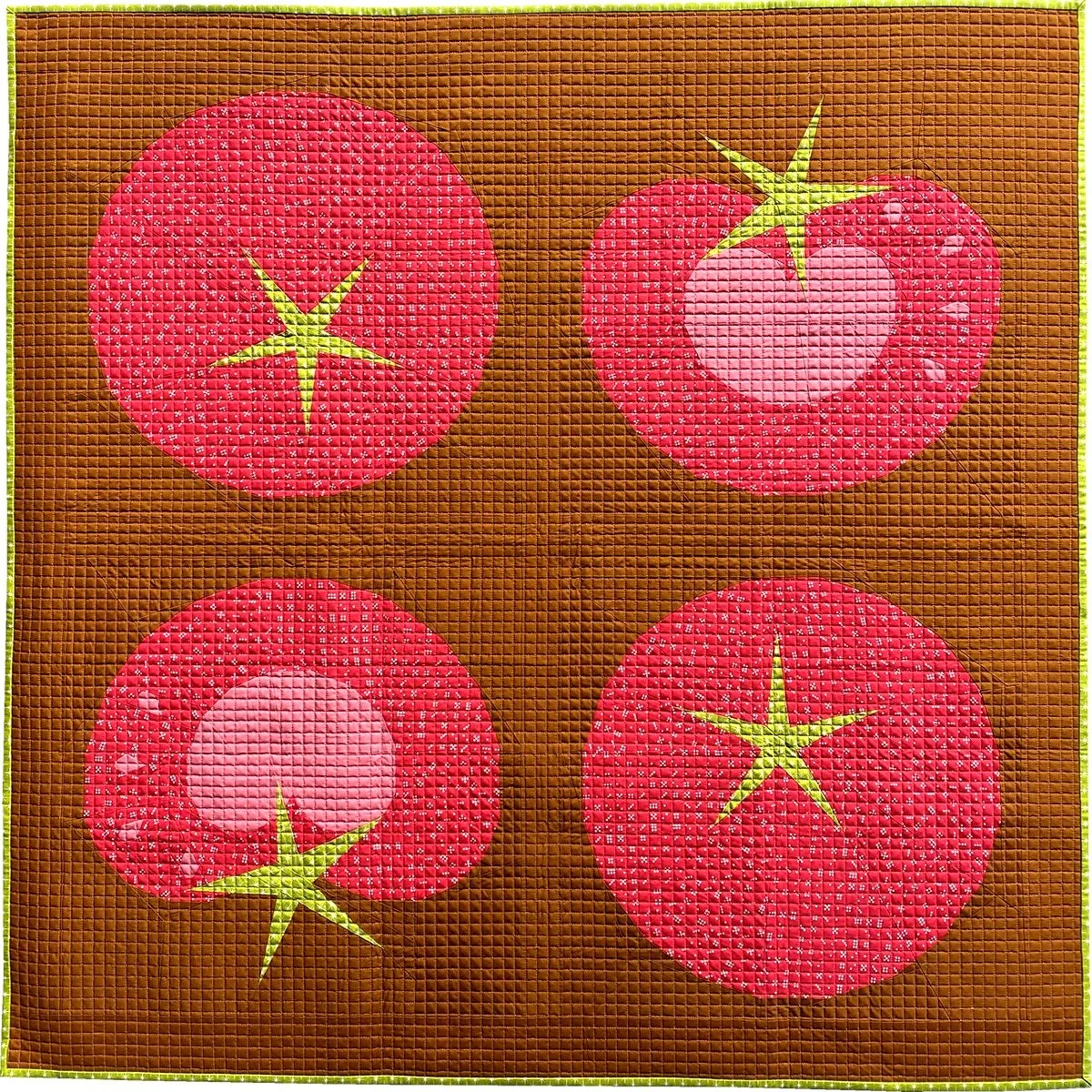 Tomatoes Quilt — Violet Craft
