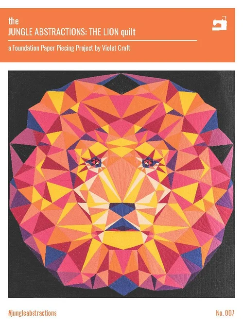 Jungle Abstractions: The Lion — Violet Craft