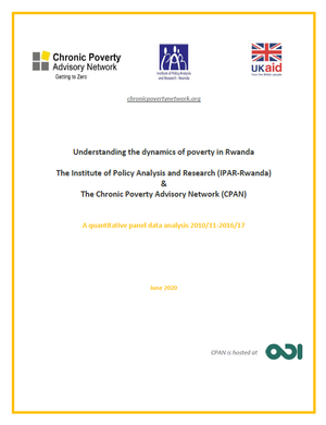 Understanding the dynamics of poverty in Rwanda — Chronic Poverty ...
