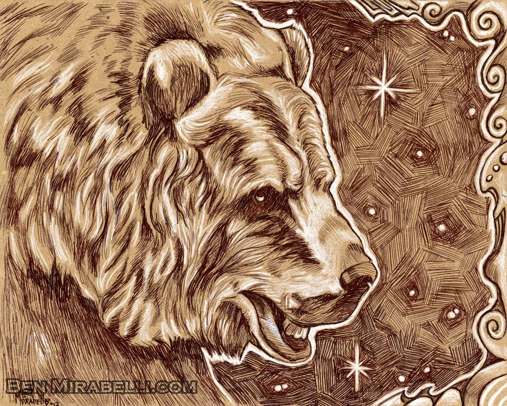 Native American Spirit Animal Drawings