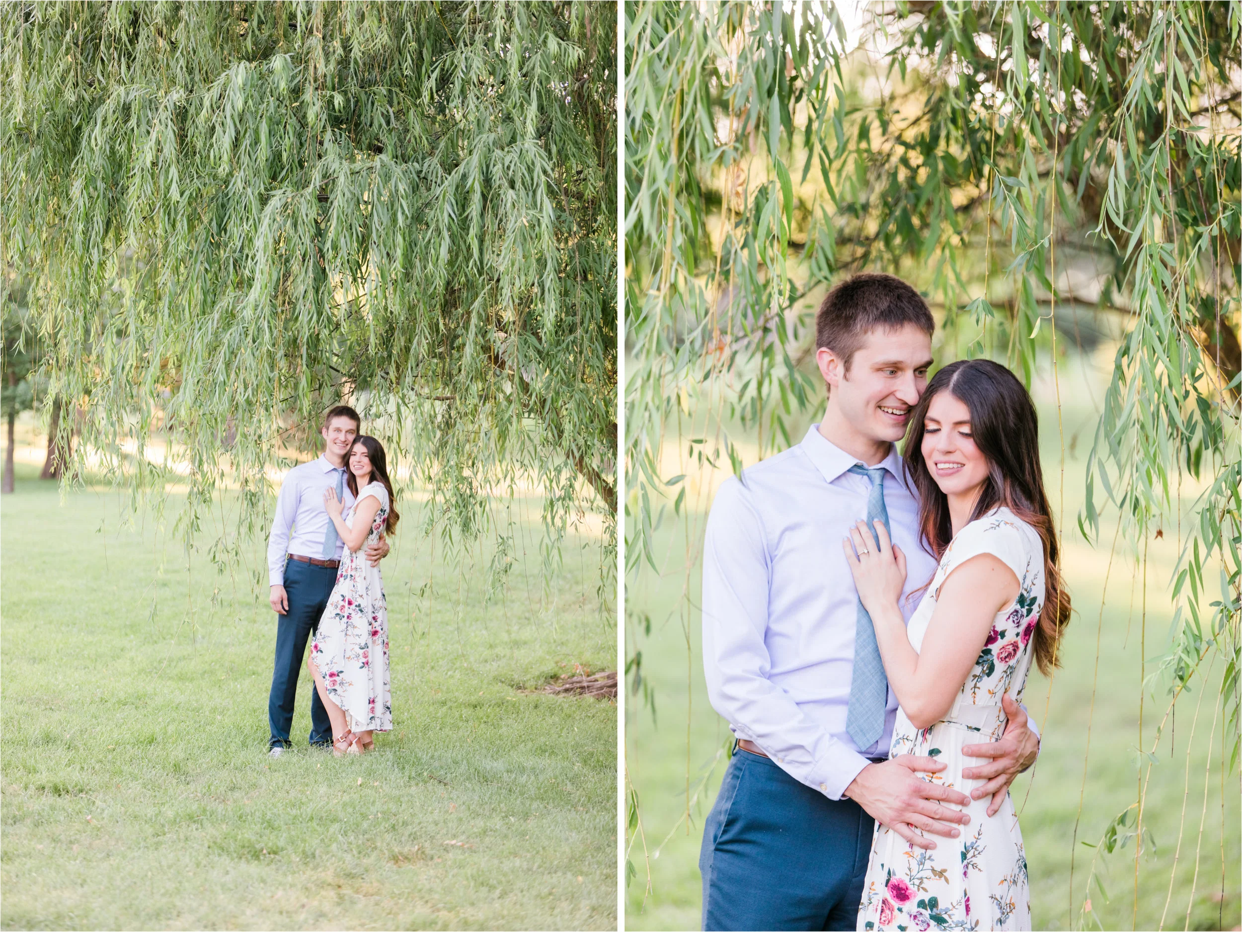 Downtown and Loose Park Kansas City Engagement Session | Brian & Kay ...