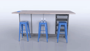 CEF ED Table Furniture for Classroom, Art, STEM, Makerspace, Culinary ...