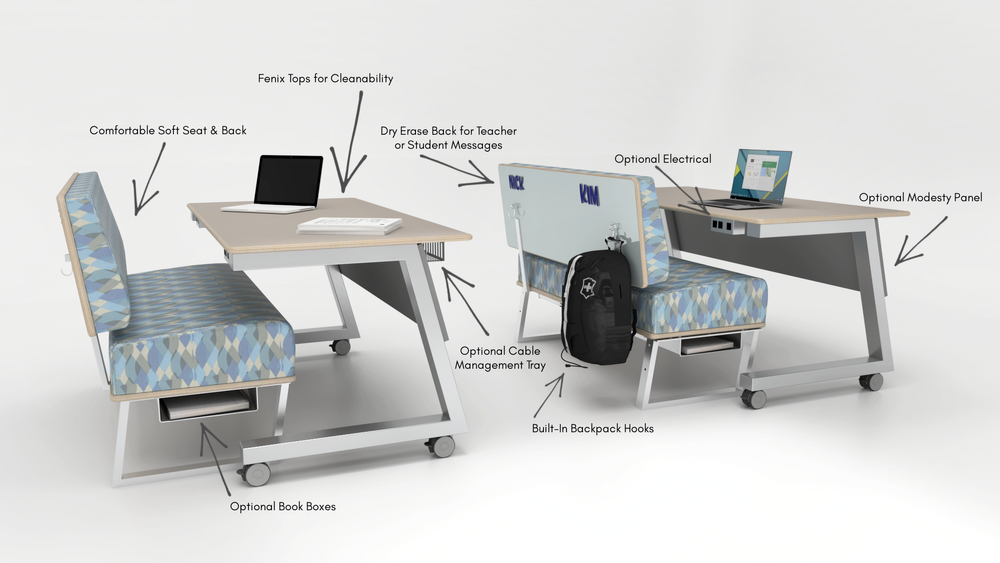 CEF ESTO Soft Seating Bench