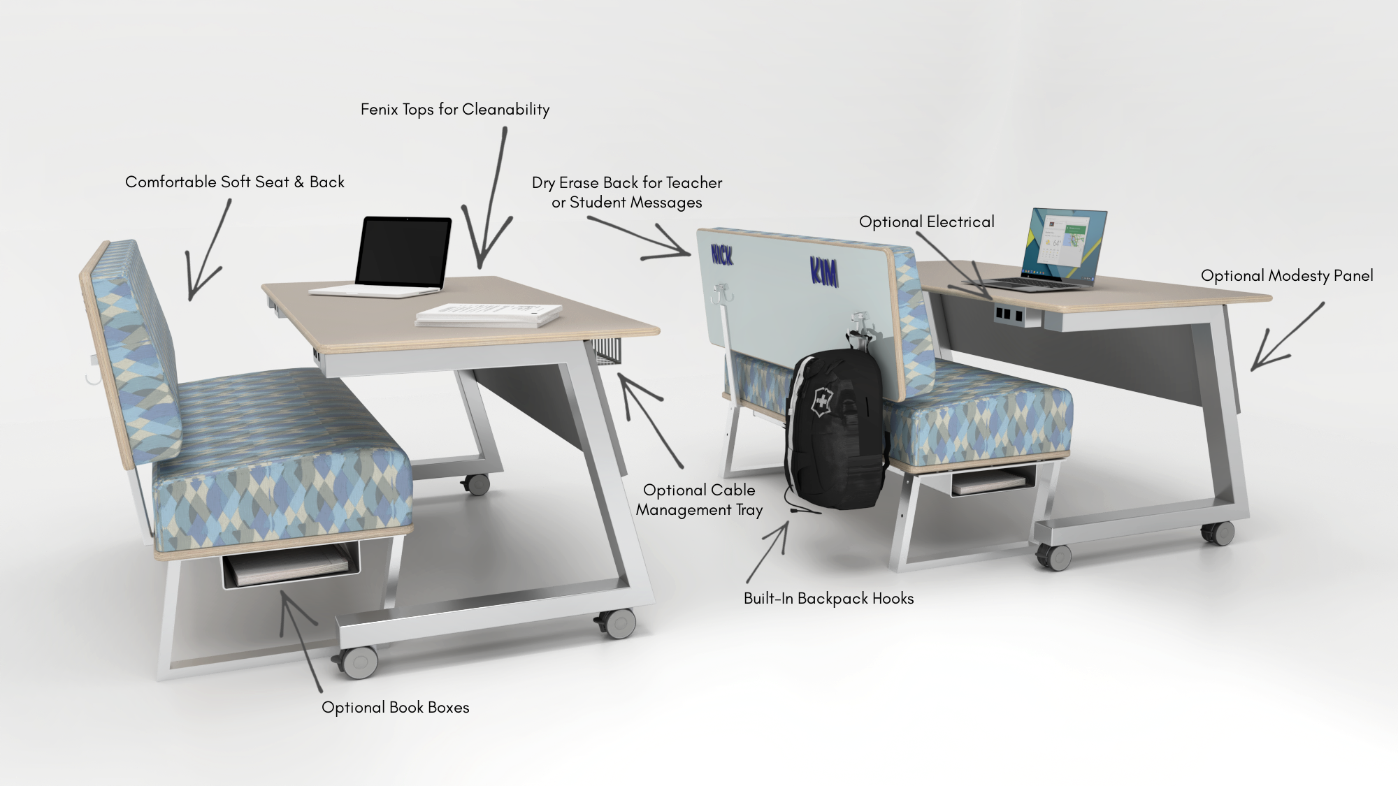 CEF ESTO Soft Seating Bench