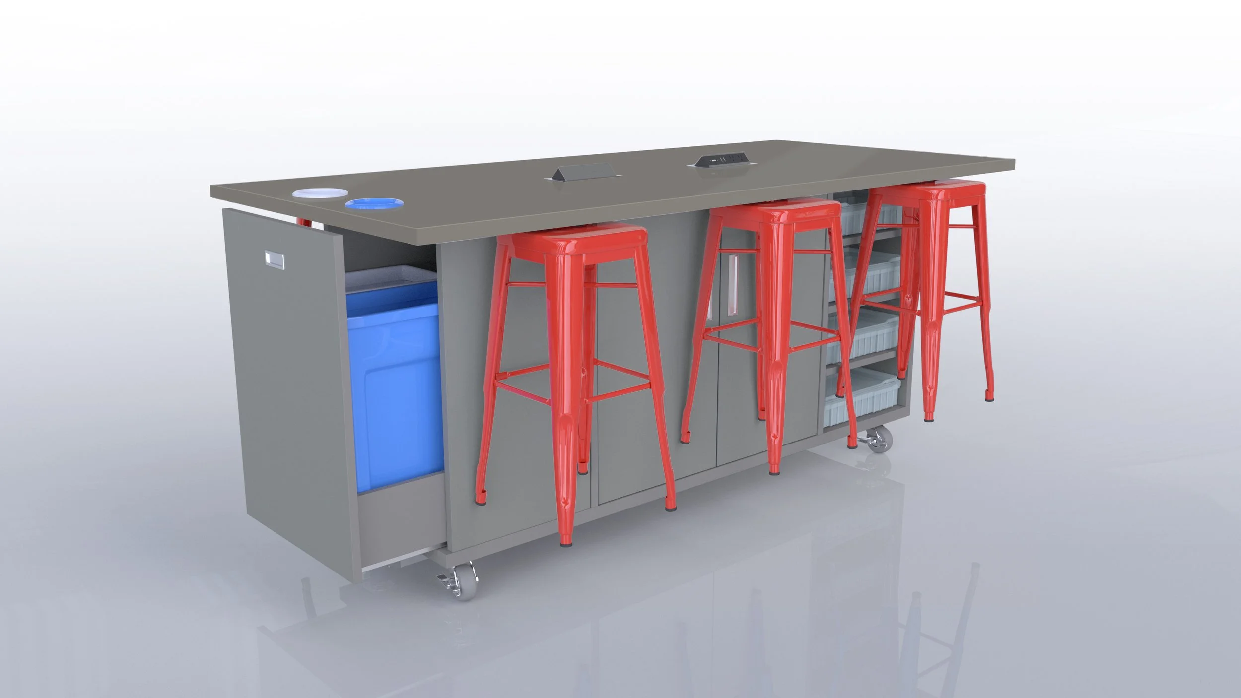 CEF ED Table Furniture for Classroom, Art, STEM, Makerspace, Culinary ...