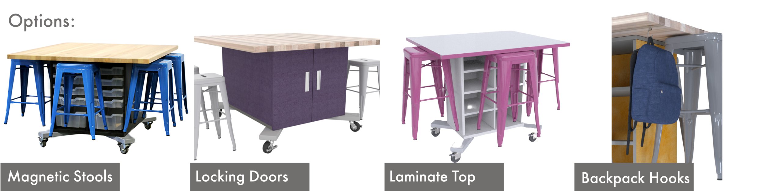CEF Hideaway Storage Tables