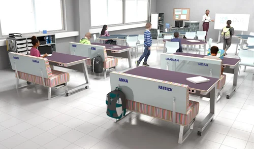 CEF ESTO Soft Seating Bench