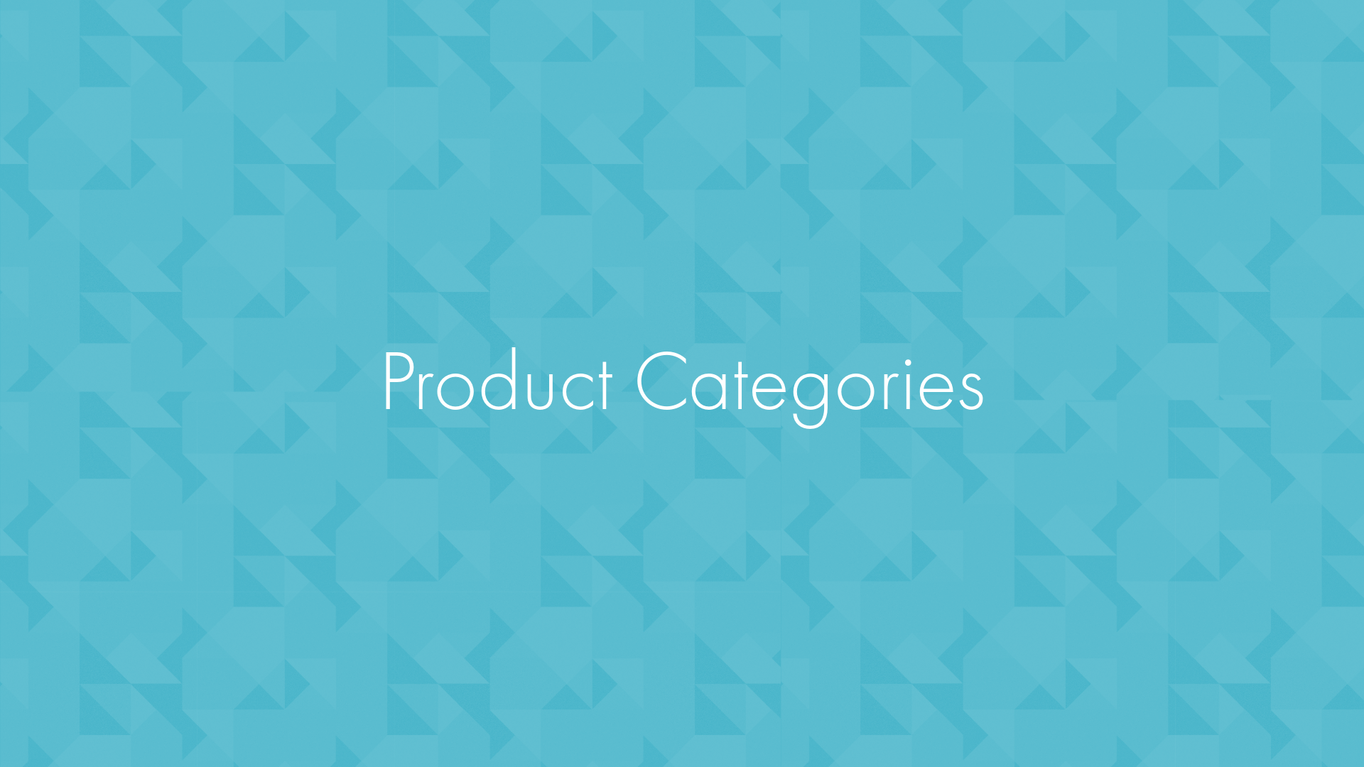 CEF -Product Categories