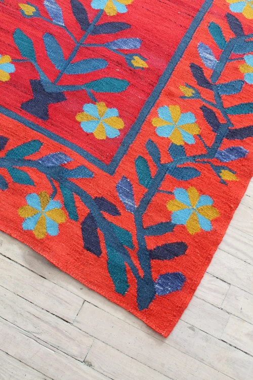 polish flat weave rug - SOLD — CABIN MODERN NY- VINTAGE FURNITURE ...