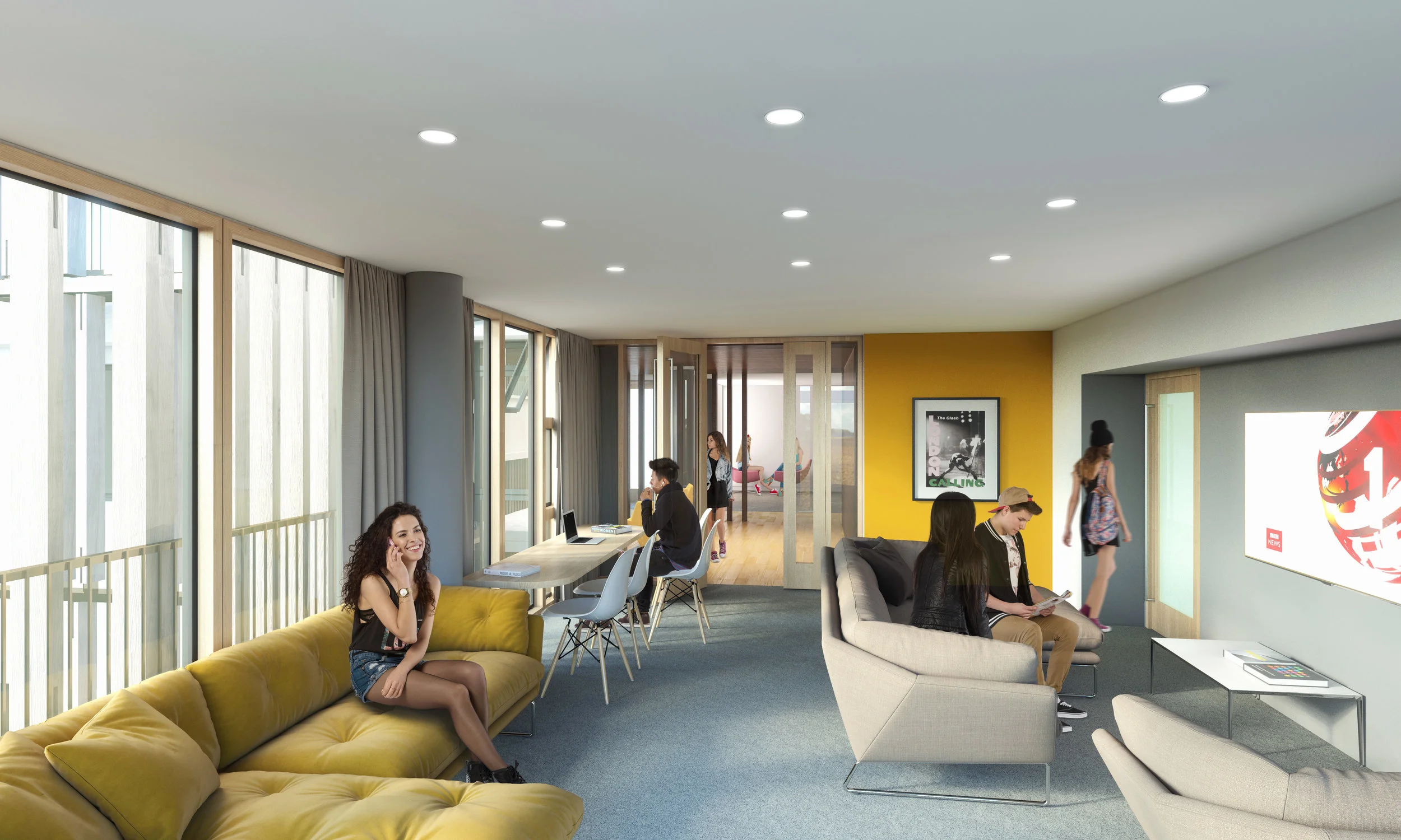 New Boarding House for Tring Park School on site — Burrell Foley Fischer