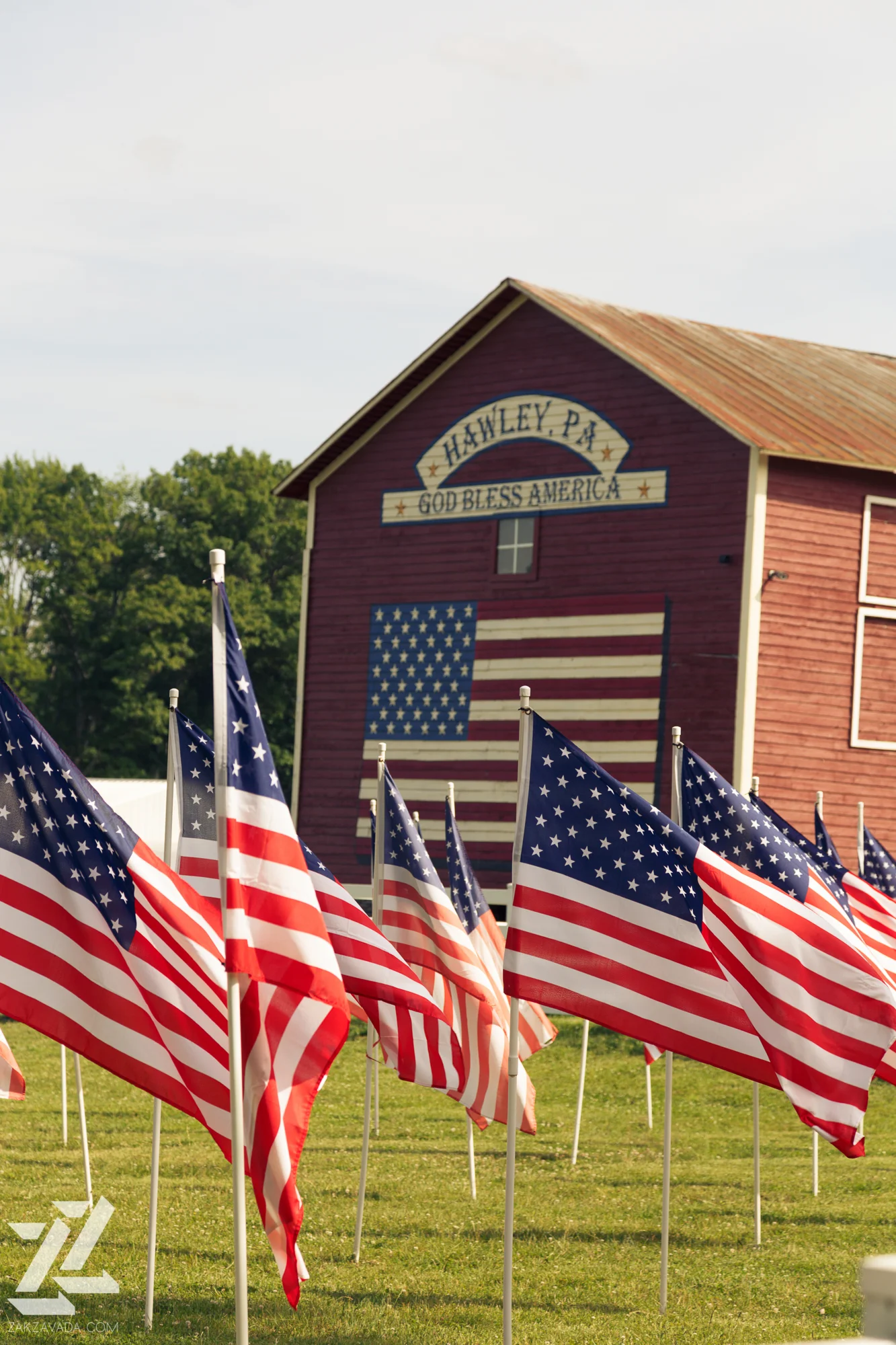 Full Size Flag Wedding