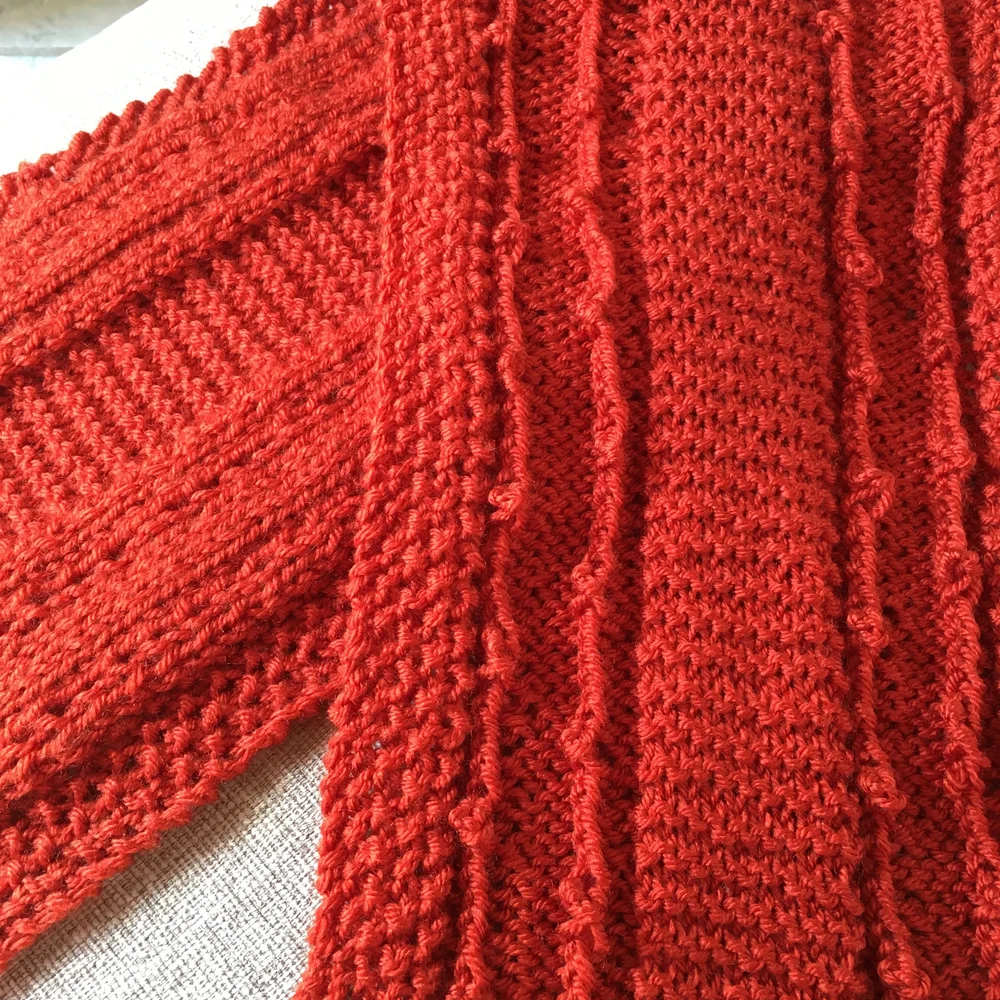 Free Pattern Friday--the latest for the Red Scarf Project--Take the ...