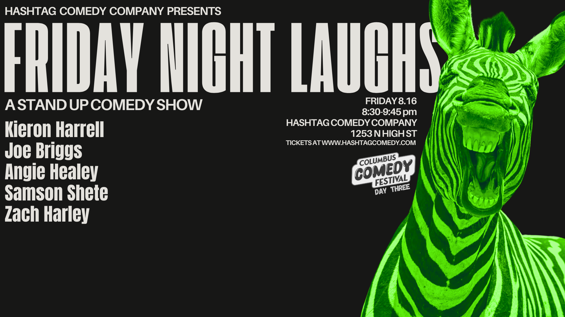 Friday Night Laughs: A Stand Up Comedy Show — The Hashtag Comedy Club