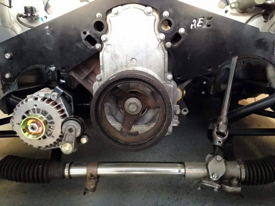 Ls Conversion Brackets Lssimplepassenger Low Mount Alternator Bracket Ts — Lssimple