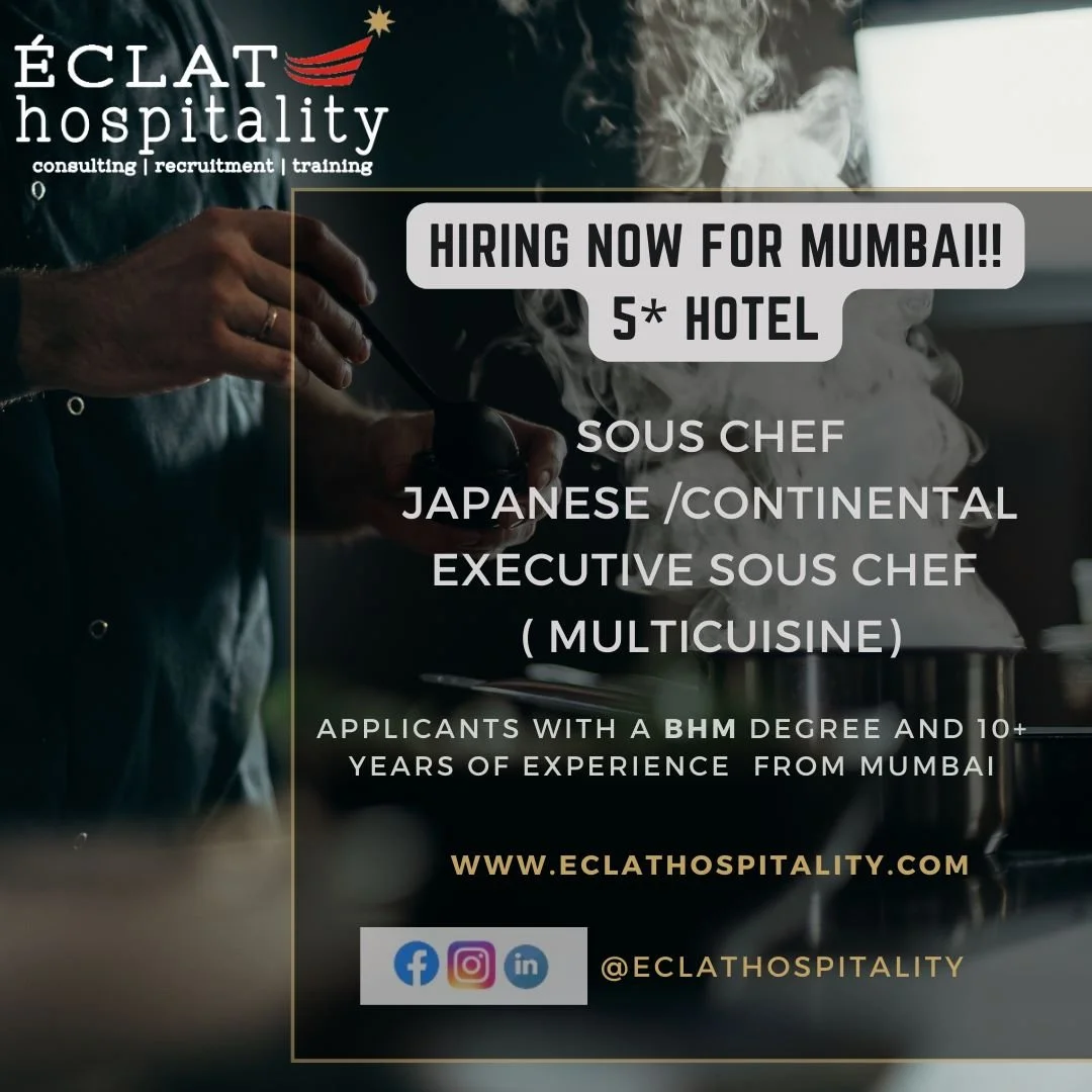 Apply To Jobs — Eclat Hospitality