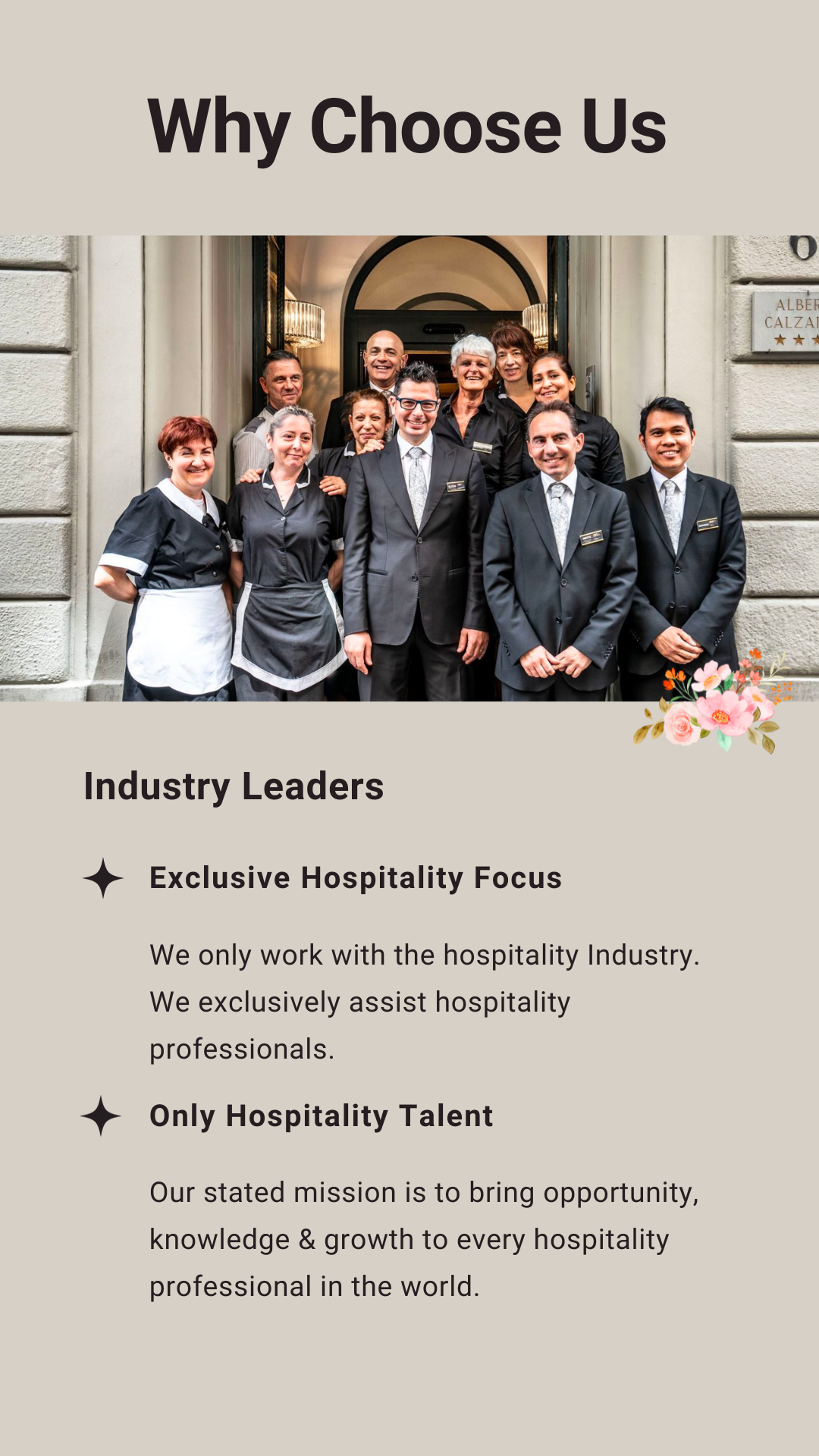 Excellence in Hospitality Service Program — Eclat Hospitality