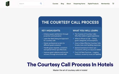 Courtesy Call Process - Free Download — Eclat Hospitality