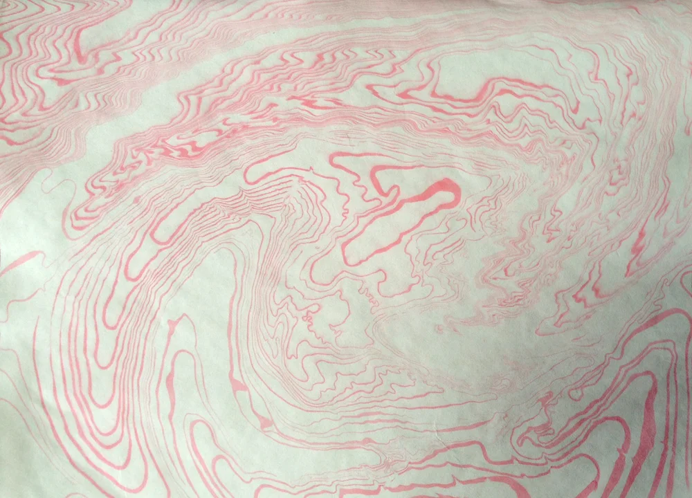 Suminagashi: Dipping my brush into the ancient art of Japanese paper ...