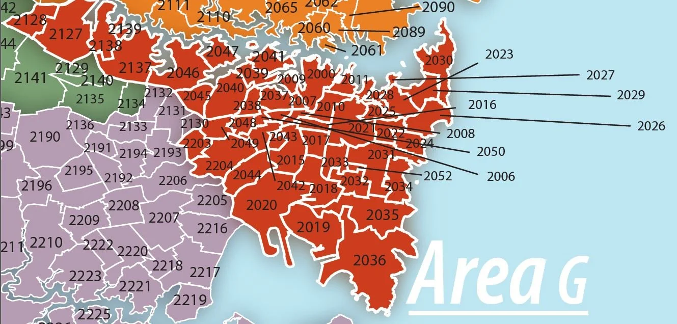 Area G AA Sydney Australia