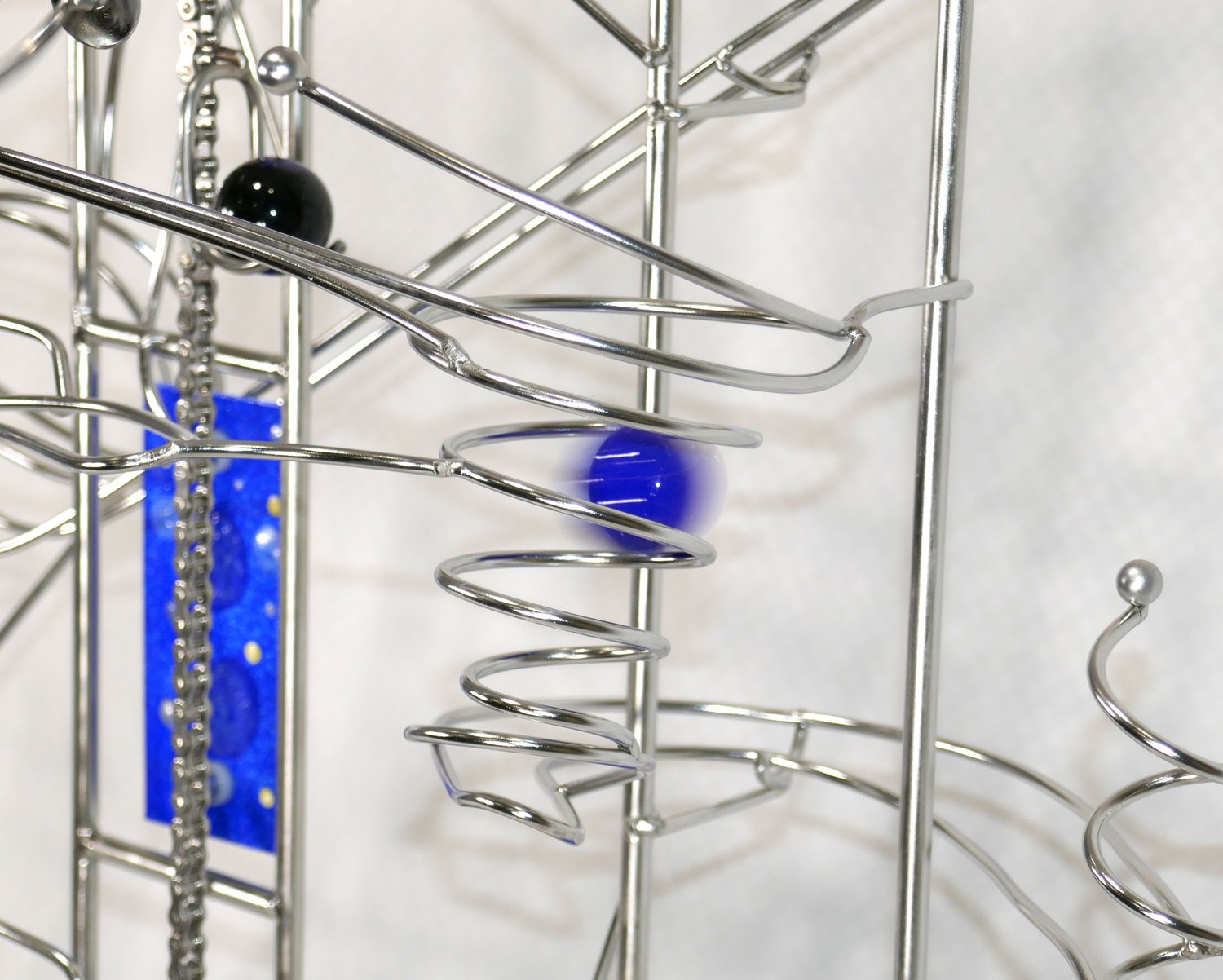 RBS 070 "Light" Rolling Ball Sculpture - Kinetic Marble Run Machine ...